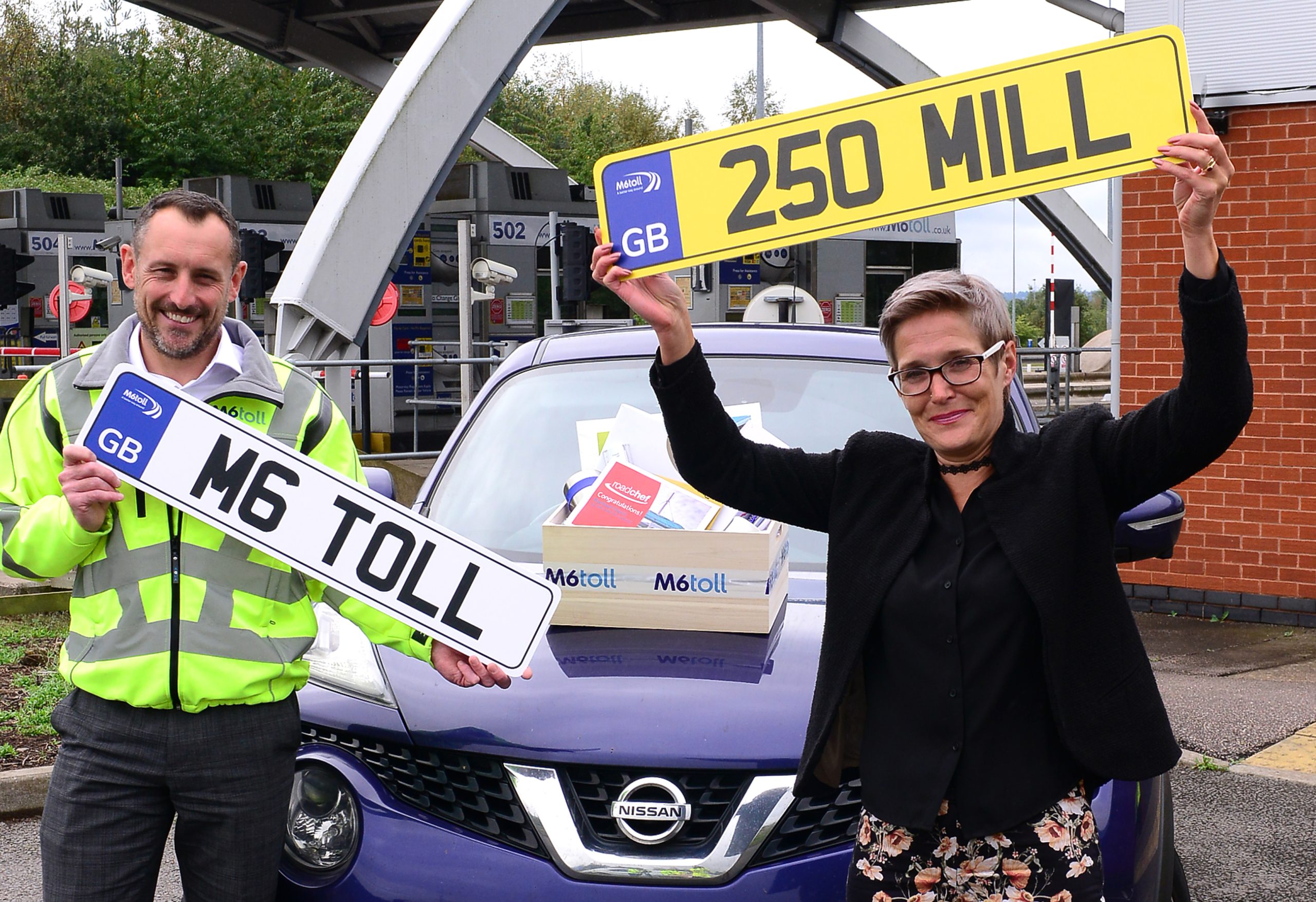 M6toll celebrates 250million journeys - M6toll